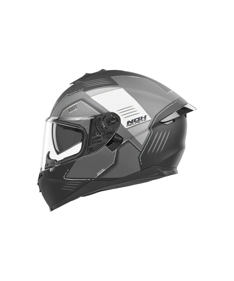 casque nox integral blanc KAIZENMOTOSMQ